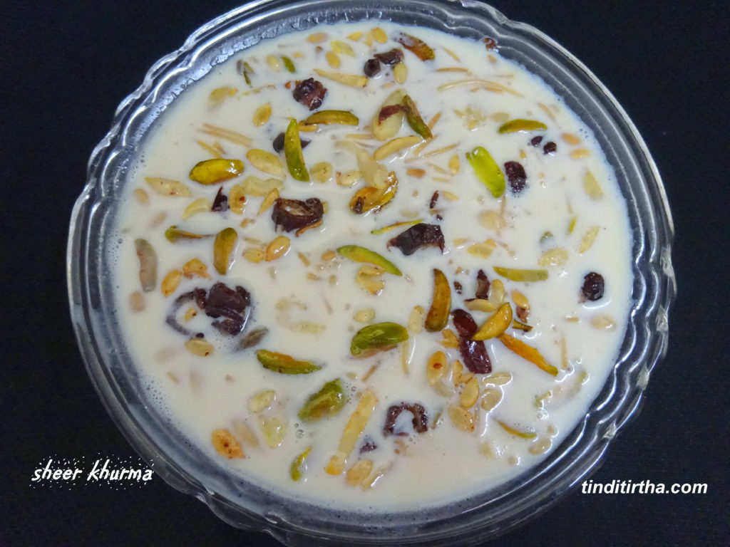 Sheer Khurma | Sheer Khorma | tinditirtha